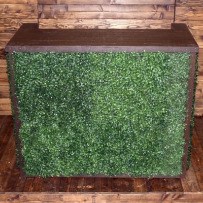 4′ Boxwood Garden Hedge Bar – LA Party Rents
