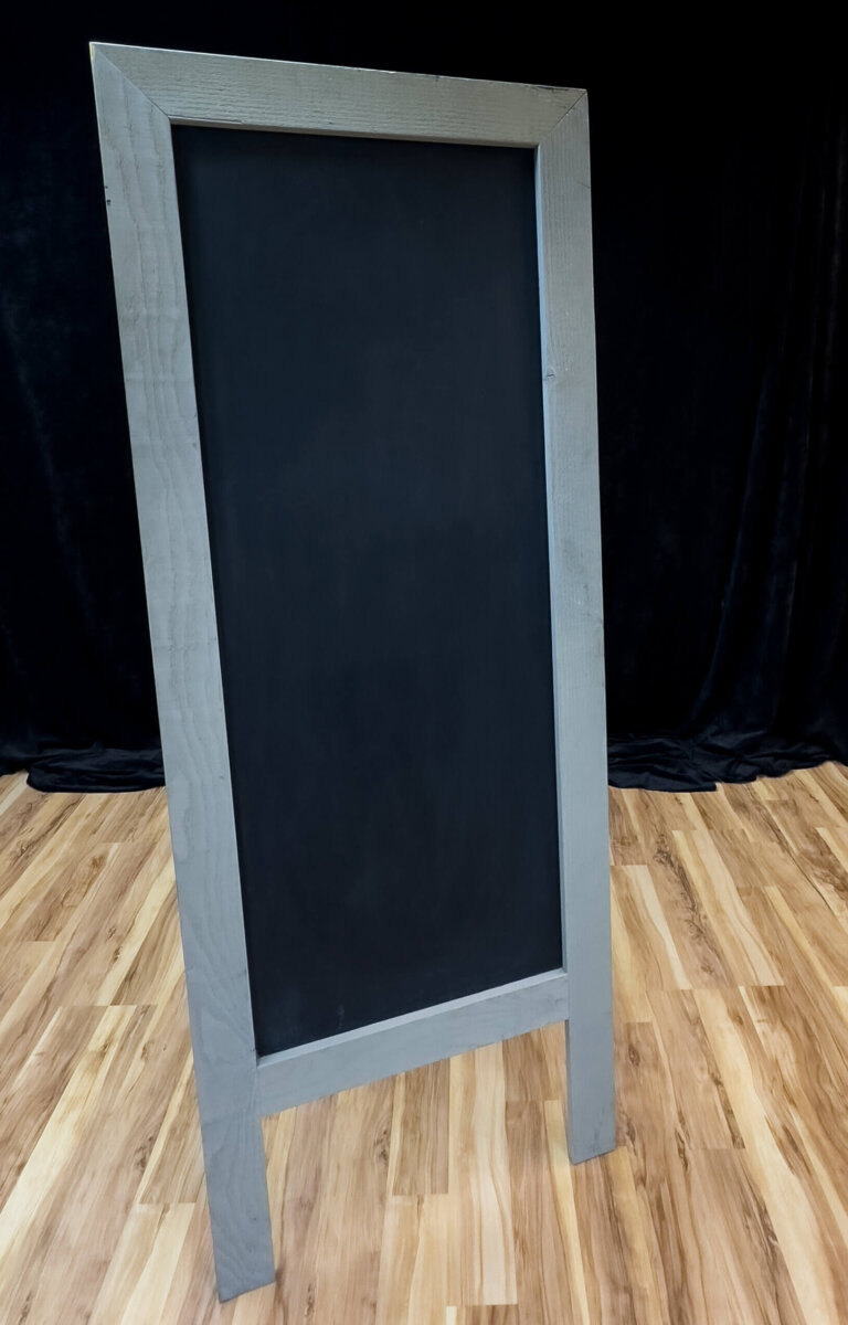 Free Standing Chalkboard Easel – LA Party Rents